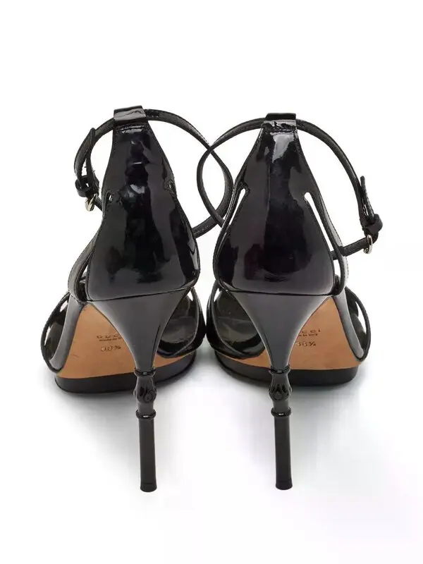 Gucci Bamboo Style Ankle Strap Sandals