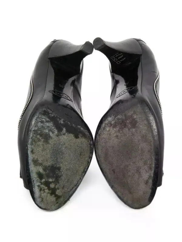 TOD'S Gommino Peep-toe Pumps