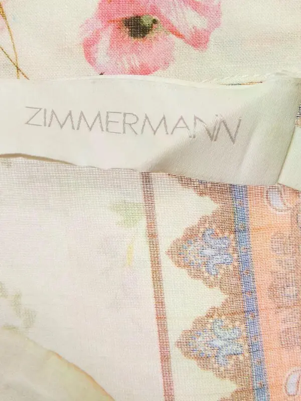 Zimmermann Halcyon Tiered Midi Dress