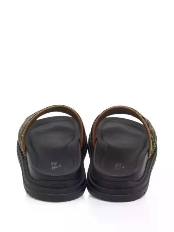 Fendi Ff Monogram Slide Sandals