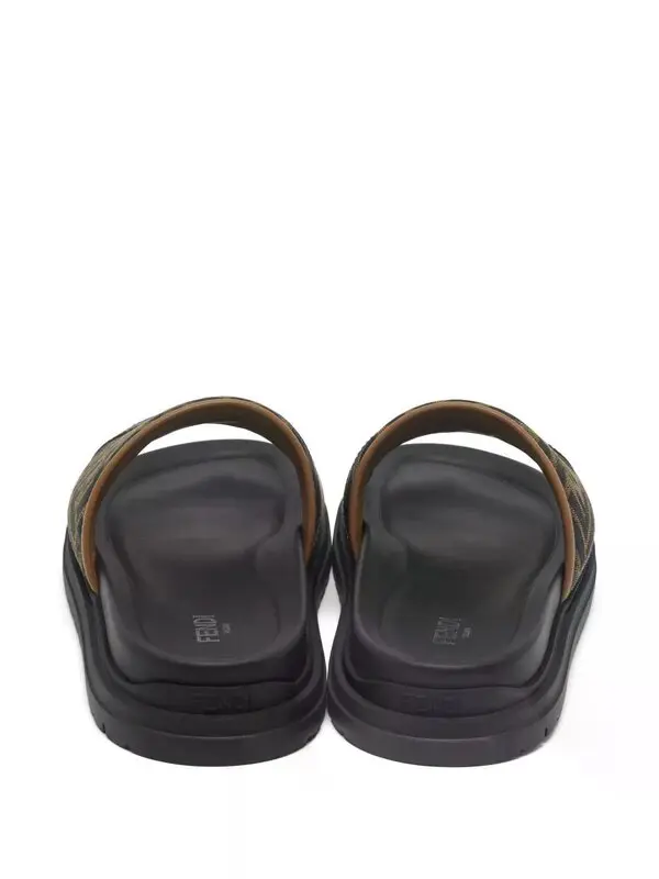 Fendi Ff Monogram Slide Sandals
