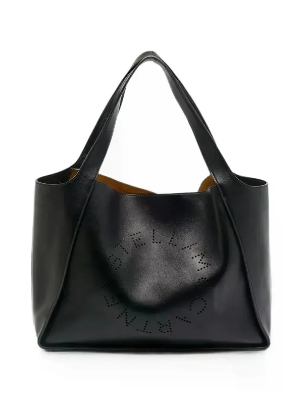 Stella McCartney Large Logo Perforated Tote Bag