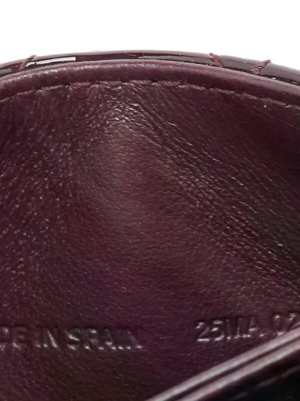 Dior 2021 Gusset Cannage Patent Leather Card Holder