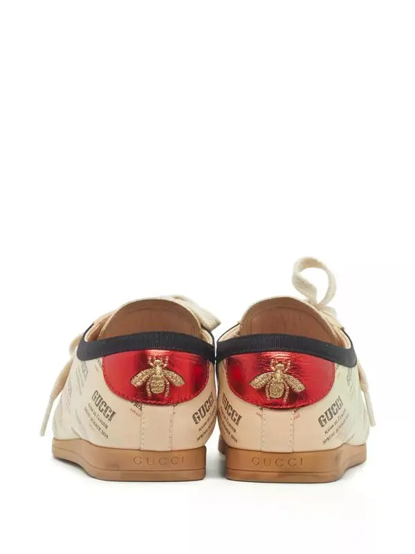 Gucci Falacer Invite Print Sneakers - Neutrals