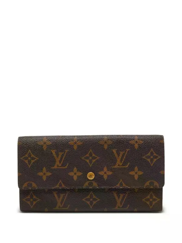 LOUIS VUITTON Sarah Monogram Wallet - Brown