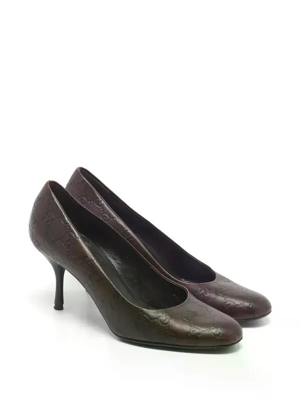 Gucci Guccissima Leather Pumps