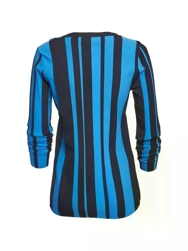 Diane Von Furstenberg Striped Knit Top