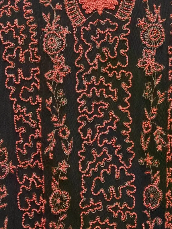 Dior Beaded Lace-trim Blouse