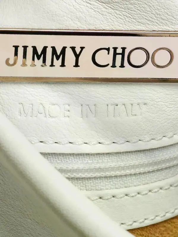 JIMMY CHOO Saba Leather Shoulder Bag