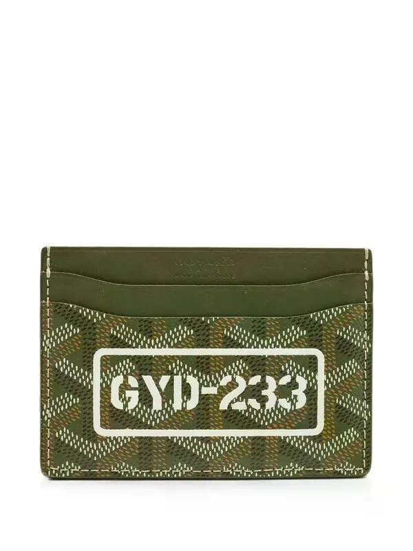 Goyard 2024 Saint Sulpice Goyardine Card Holder - Green