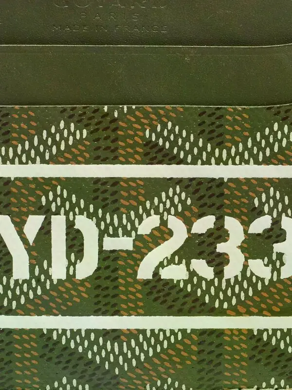 Goyard 2024 Saint Sulpice Goyardine Card Holder - Green