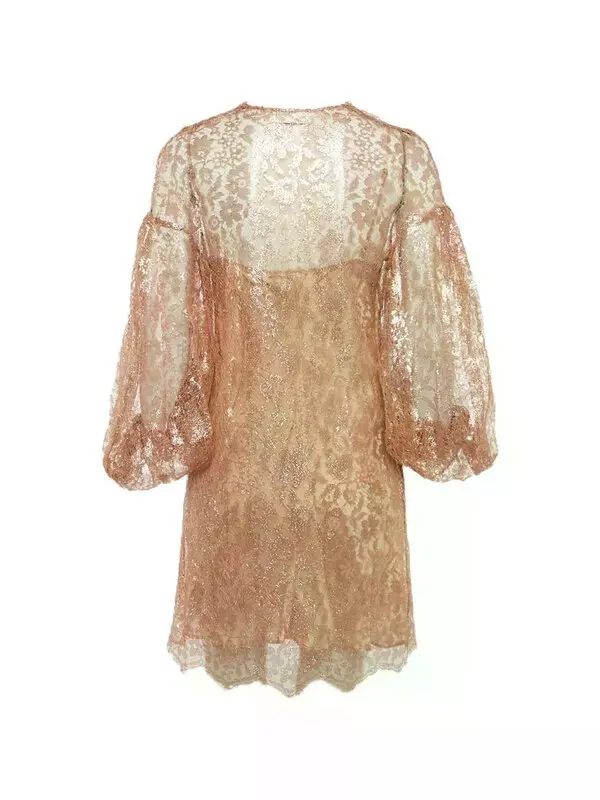 Zimmermann Round-neck Mini Dress