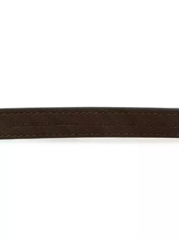 Gucci Interlocking G Square Buckle Belt