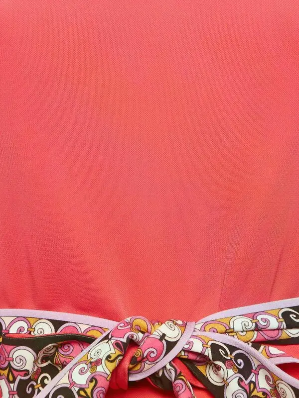 Emilio Pucci Belted Mini Dress