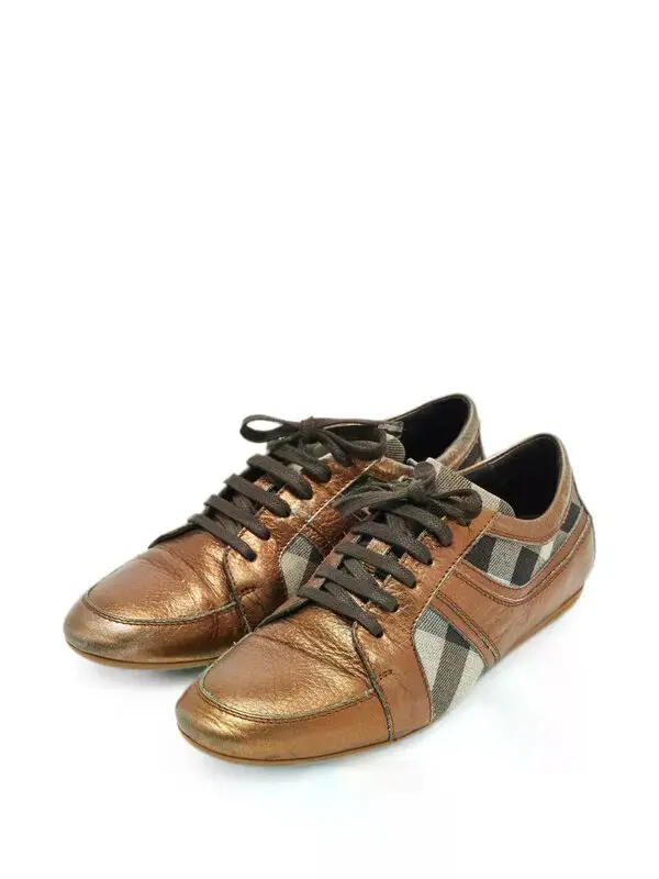 Burberry Nova Check Low-top Sneakers