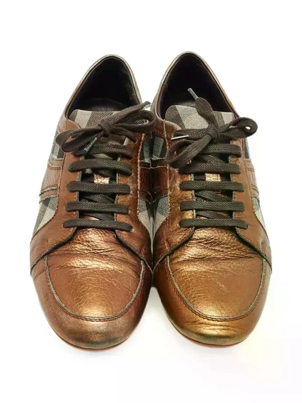 Burberry Nova Check Low-top Sneakers