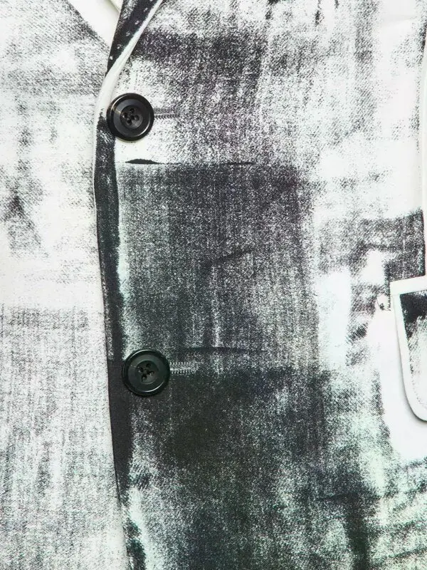 Alexander McQueen Trompe-l'oeil Single-breasted Blazer