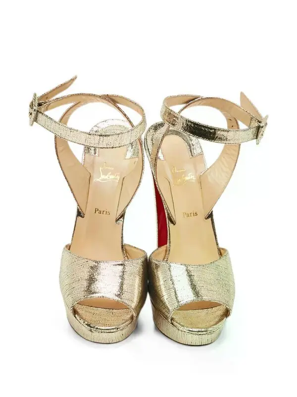CHRISTIAN LOUBOUTIN Louloudancing Ankle Strap Sandals