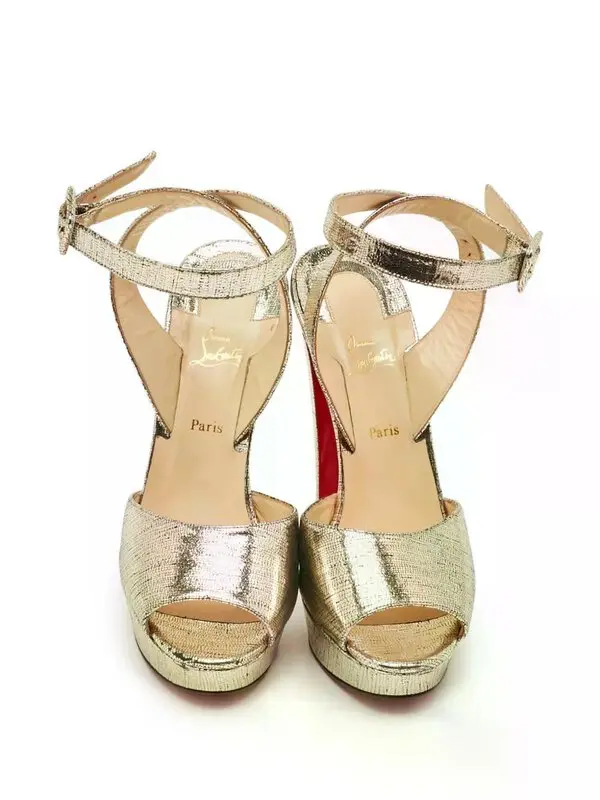 CHRISTIAN LOUBOUTIN Louloudancing Ankle Strap Sandals