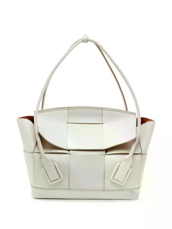 Bottega Veneta Arco Maxi Intrecciato Tote Bag - Neutrals
