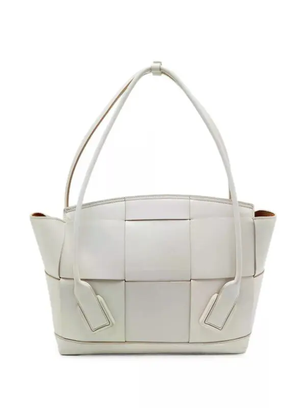 Bottega Veneta Arco Maxi Intrecciato Tote Bag - Neutrals
