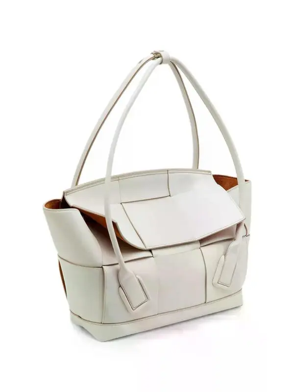 Bottega Veneta Arco Maxi Intrecciato Tote Bag - Neutrals