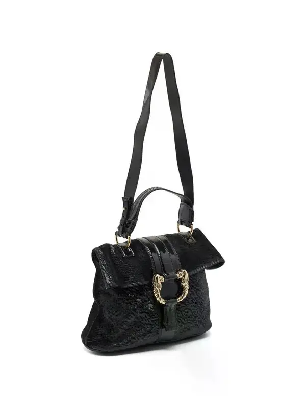 BVLGARI Leoni Patent-leather Shoulder Bag
