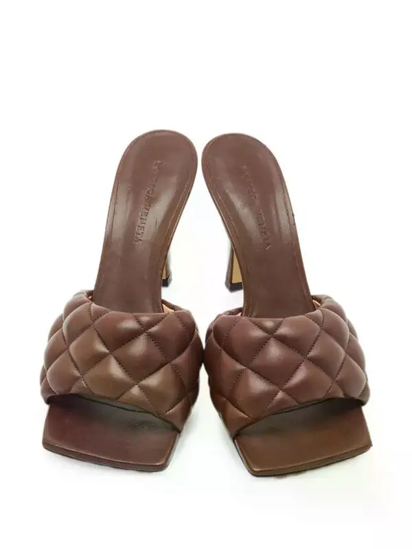 Bottega Veneta Lido Quilted Leather Sandals