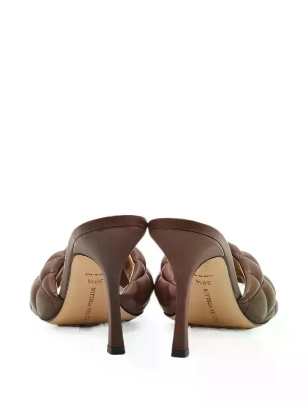 Bottega Veneta Lido Quilted Leather Sandals