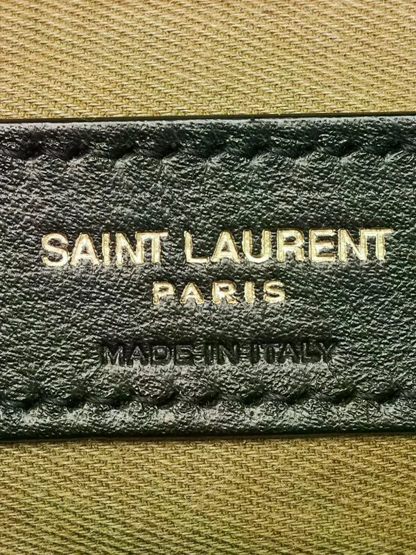 Saint Laurent 2006 Downtown Buckle-detail Tote Bag