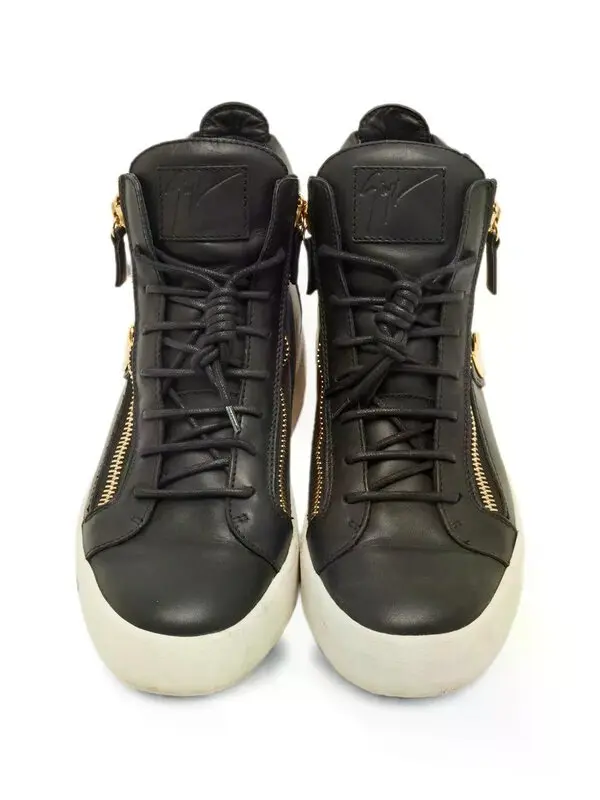 GIUSEPPE ZANOTTI Wings-plaque Sneakers