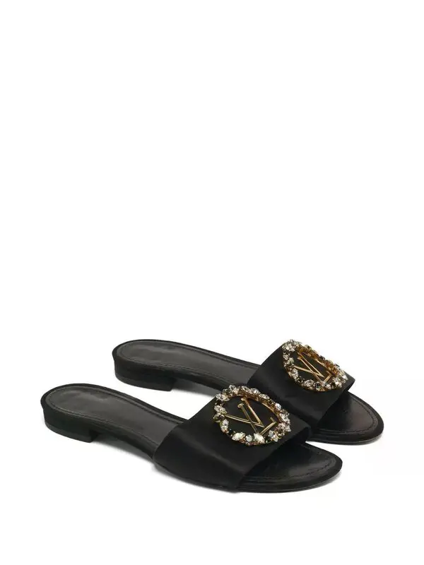 LOUIS VUITTON Madeleine Crystal-embellished Sandals