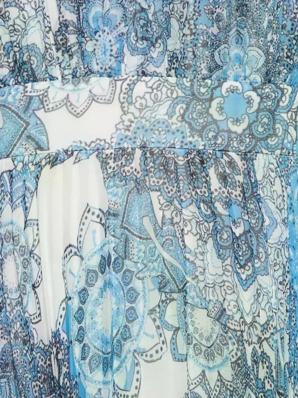 Alice + Olivia Cheney Cut-out Maxi Dress - Blue