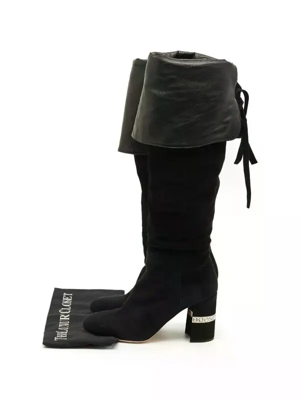 Miu Miu Crystal-embellished Boots