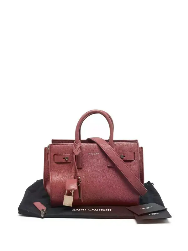 Saint Laurent Sac De Jour Tote Bag - Pink