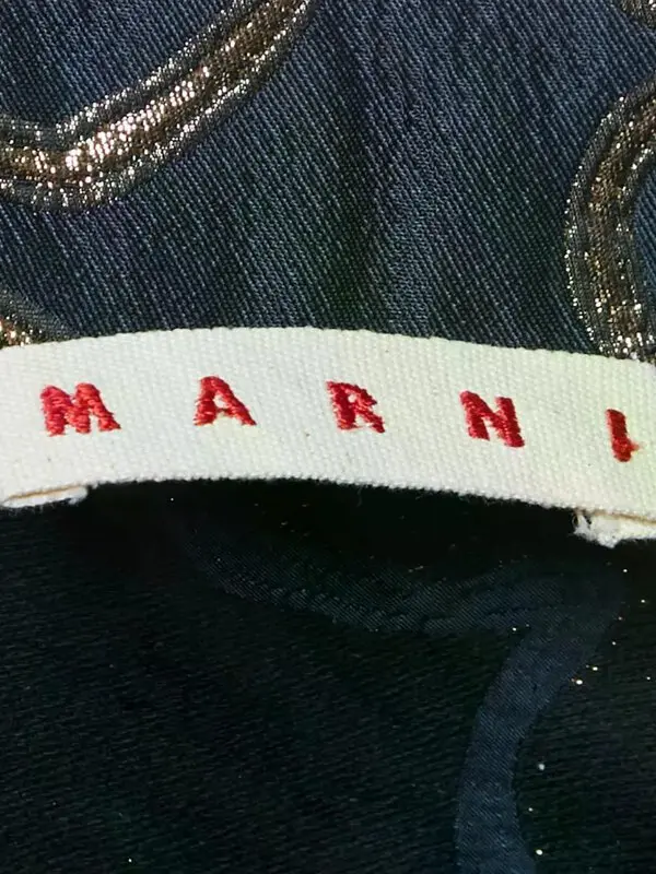 Marni Floral Jacquard Overcoat