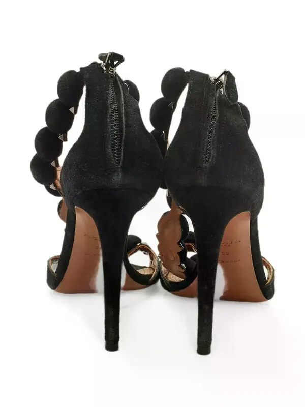 Alaïa Bombe T-strap Sandals