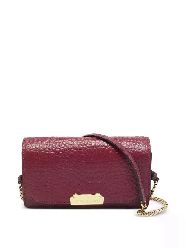 Burberry Madison Chain Mini Bag - Red