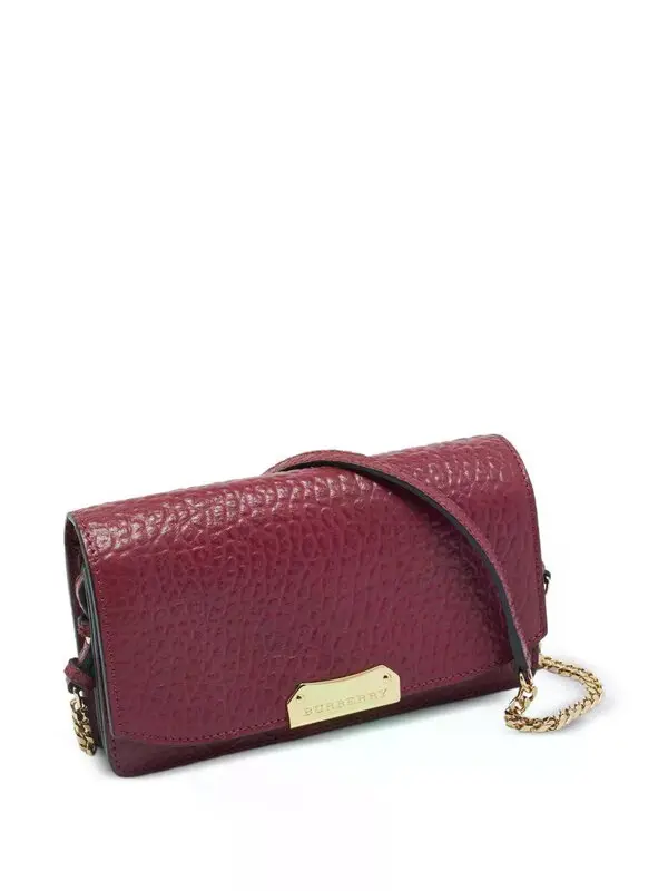 Burberry Madison Chain Mini Bag - Red