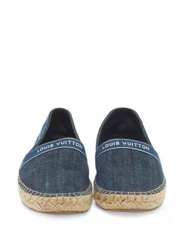 LOUIS VUITTON Logo-tape Espadrilles