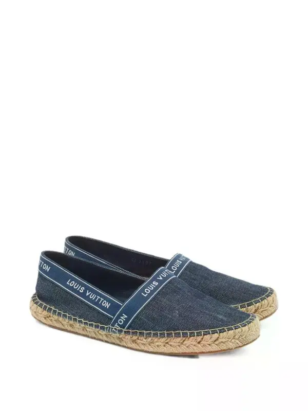 LOUIS VUITTON Logo-tape Espadrilles
