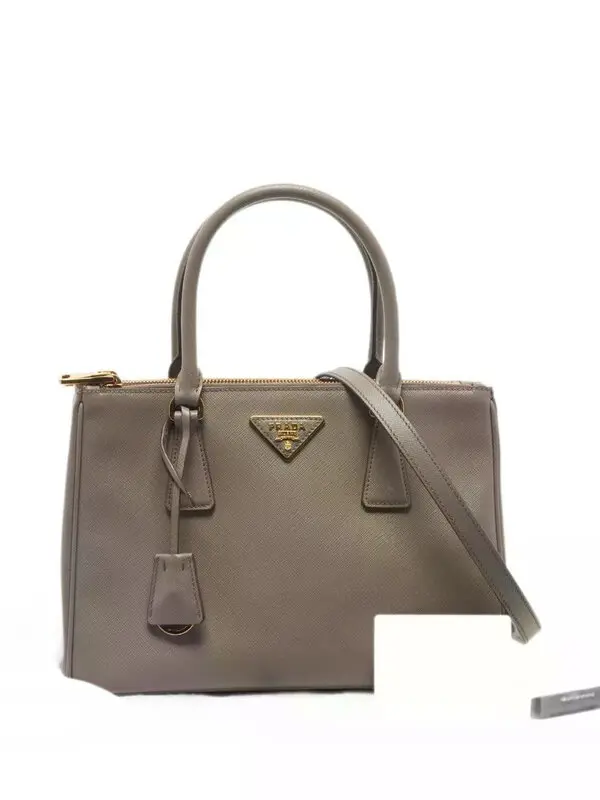 Prada Medium Galleria Saffiano-leather Tote Bag