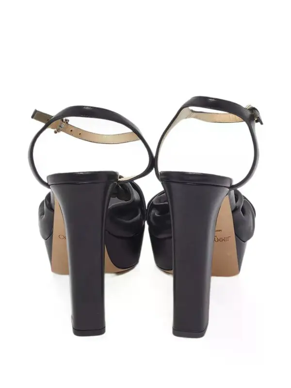JIMMY CHOO Heloise Knot Sandals