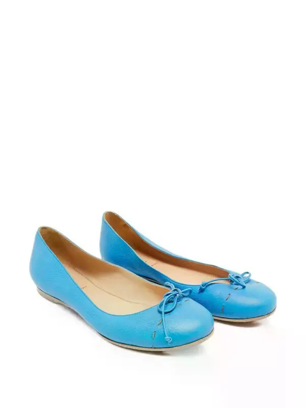Fendi Bow-detail Ballet Flats