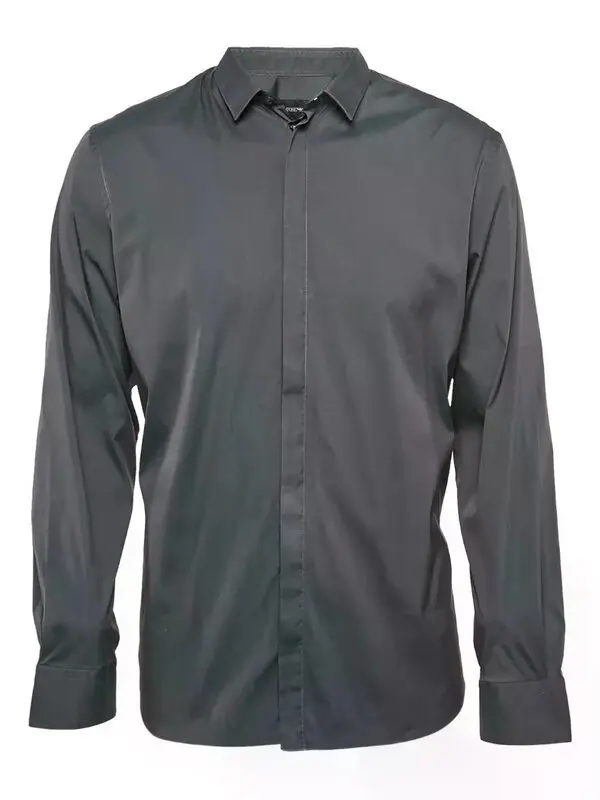 Emporio Armani Cotton Shirt - Grey