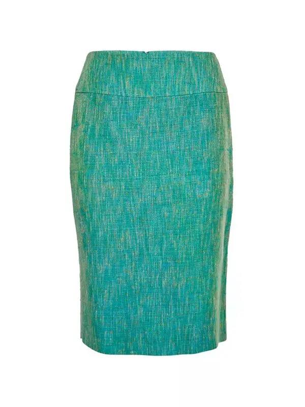 Dolce & Gabbana Tweed Pencil Midi Skirt