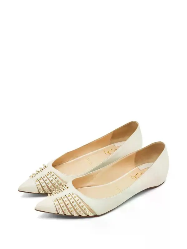 CHRISTIAN LOUBOUTIN Bareta Studded Ballet Flats