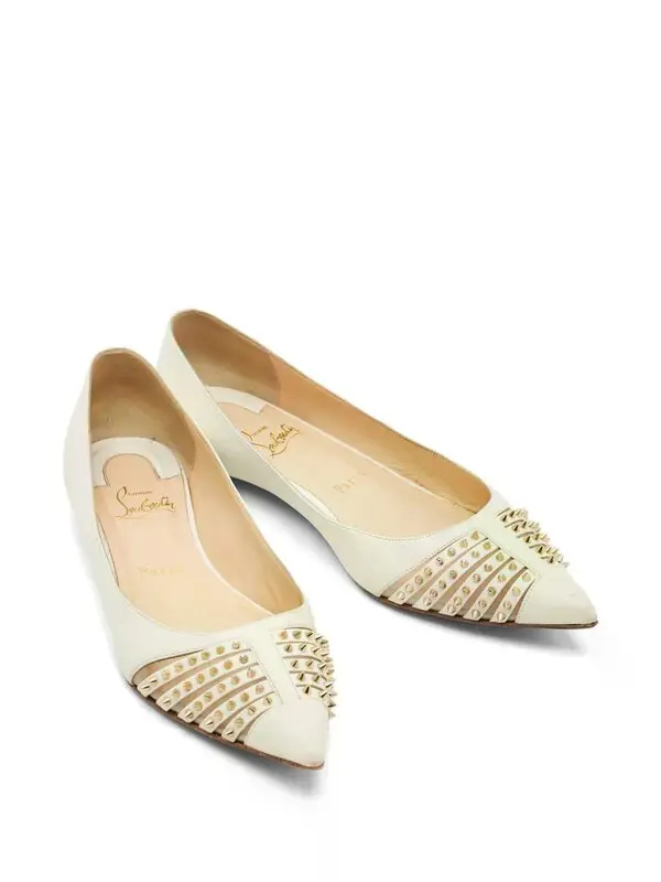 CHRISTIAN LOUBOUTIN Bareta Studded Ballet Flats