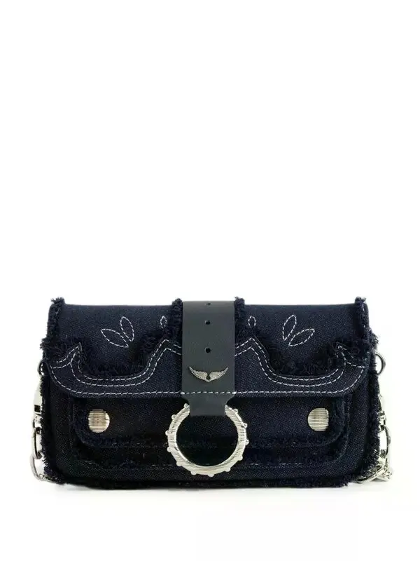 Zadig&Voltaire Kate Wallet Denim - Blue