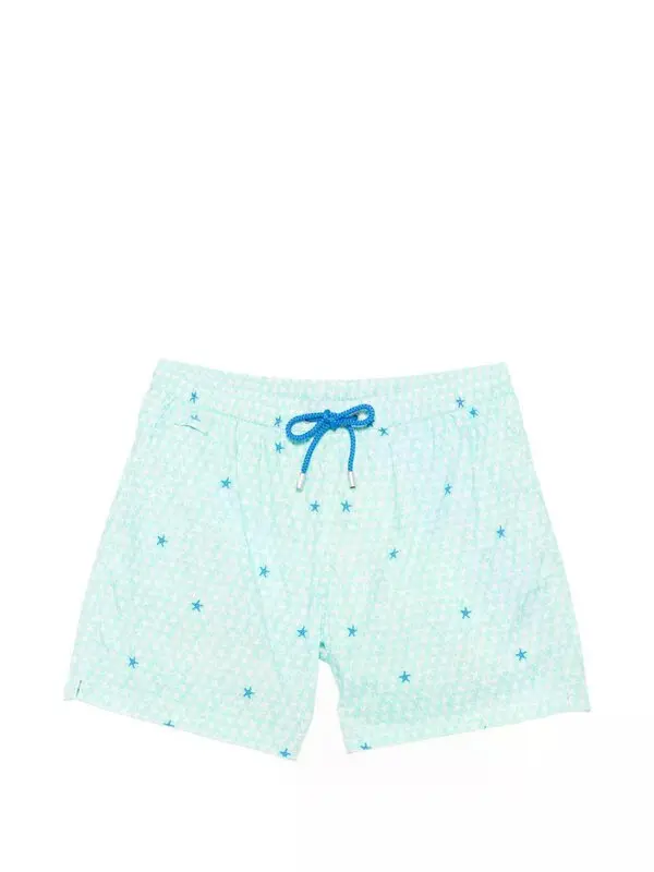 MC2 SAINT BARTH Starfish-print Swim Shorts